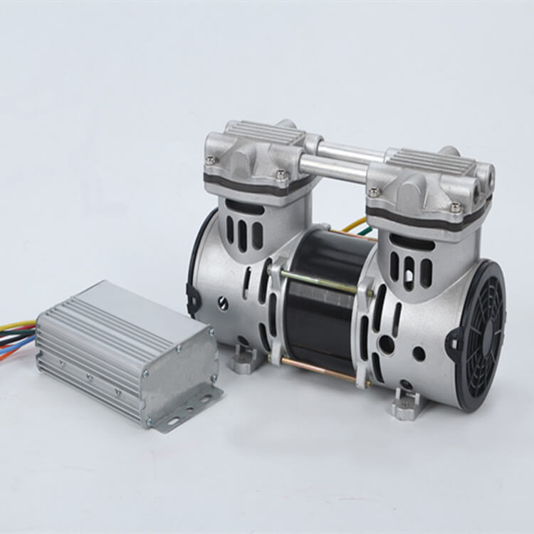 DC oil-free air compressor, DC12V, 24V, 36V, 48V, 60V, 72V, 96V, 110V ...